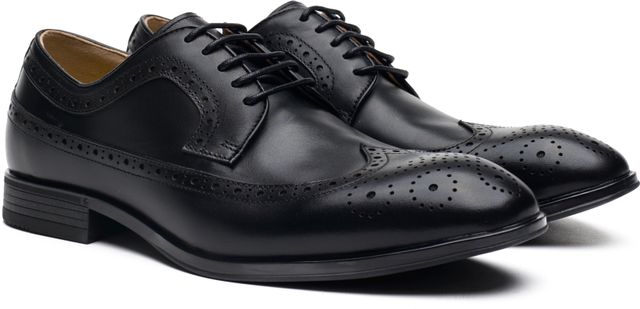 Mens Steptronic Watson Shoes In Black | Soletrader