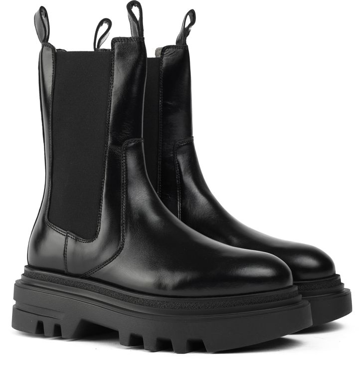 Womens Allsaints Alex Boots In Black | Soletrader
