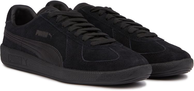 Mens Puma Army Trainers In Black | Soletrader