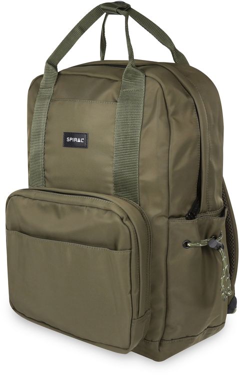 Mens & Womens Spiral Cali Backpack In Olive | Soletrader