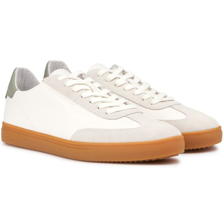 Mens Clae Deane Sneakers In White | Soletrader