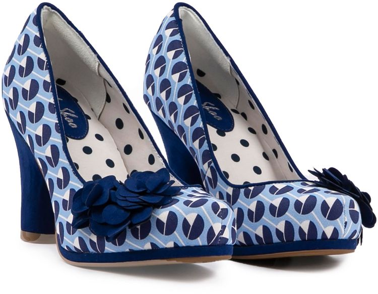Womens Ruby Shoo Eva Shoes In Azure | Soletrader Womens Ruby Shoo Eva Shoes In Azure | Soletrader