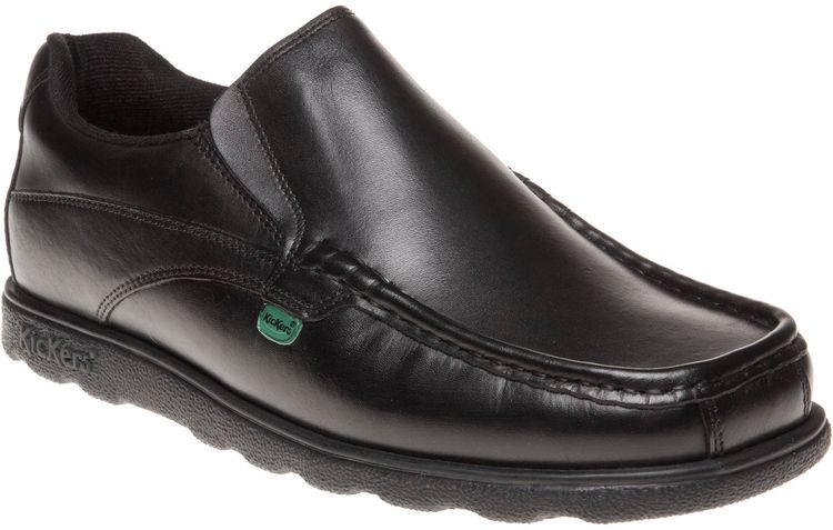 Mens Kickers Fragma Slip On Shoes In Black | Soletrader