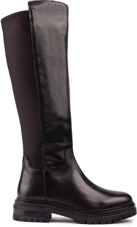 Womens Sole Gracyn Knee High Boots In Black | Soletrader