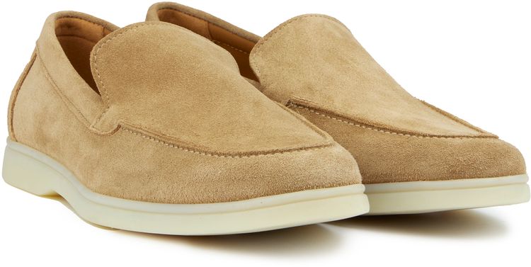 Mens Hackett London Martin Signature Shoes In Sand | Soletrader