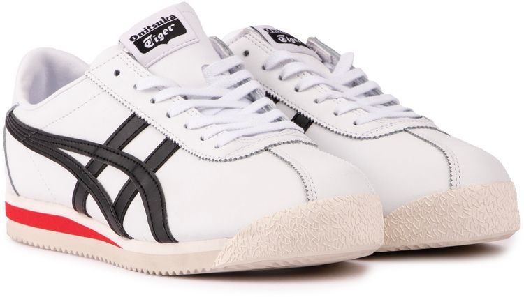 Mens Onitsuka Tiger Tiger Corsair Sneakers In White/Black | Soletrader