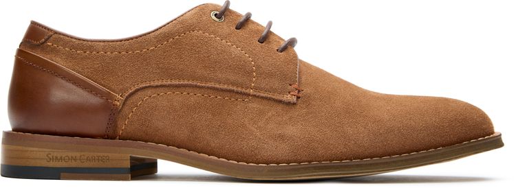 Mens Simon Carter Weir Lace Up Shoes In Tan | Soletrader
