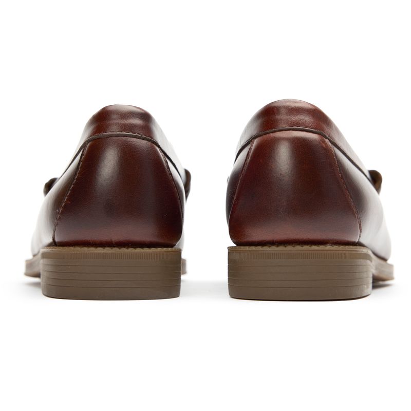 G.H.Bass Mens Easy Weejun Lincoln Pull Up Loafers Shoes Brown | eBay