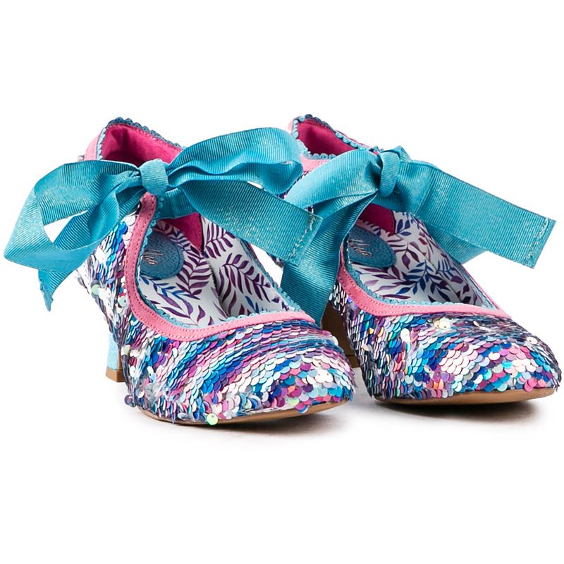 Ruby Shoo Womens Peyton Heels Shoes Blue | eBay UK