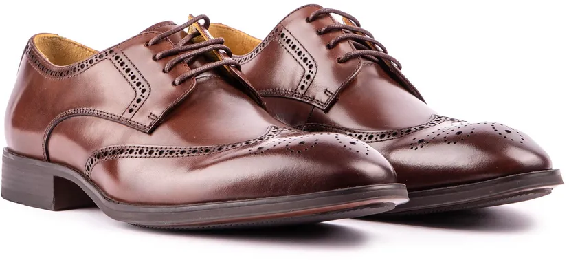 Mens Steptronic Abberton Shoes In Chocolate | Soletrader