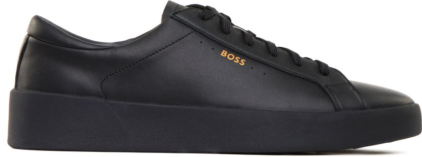 Mens Boss Belwar Tenn Trainers In Black | Soletrader