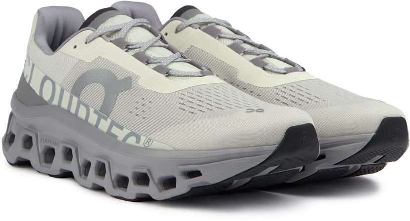 Mens On Cloud Monster Trainers In Grey | Soletrader