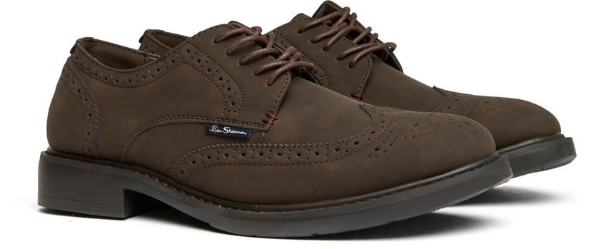 Mens Ben Sherman Patrick Shoes In Brown | Soletrader