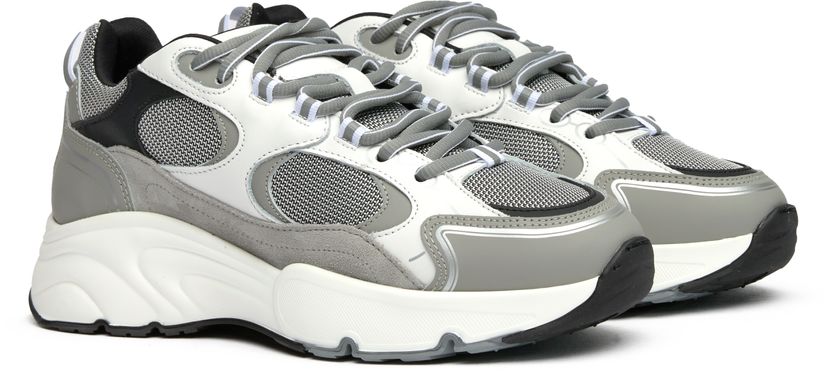 Mens Cleens Pulse Trainers In Bianco | SOLE