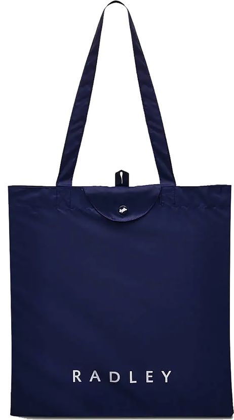 Womens Radley Responsible Foldaway Shoulder Bag In Blue | Soletrader