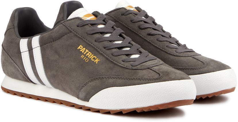 Mens Patrick Rio Trainers In Grey | Soletrader