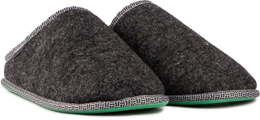 Mens Ted Baker Simmon Slippers In Charcoal | Soletrader