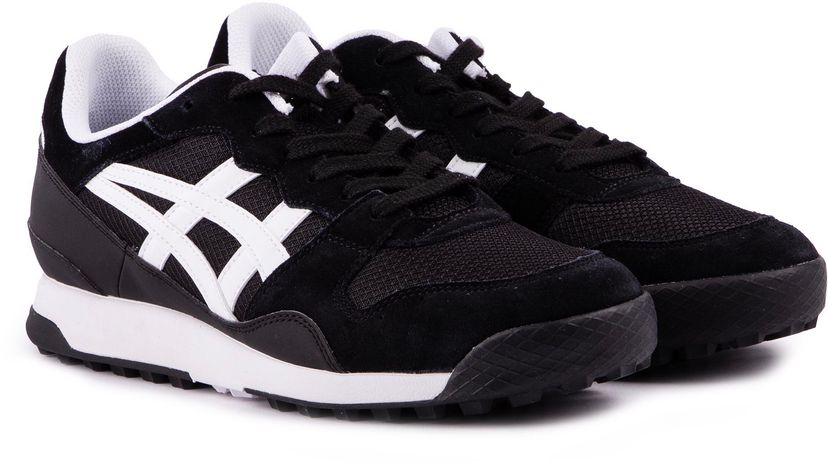 Mens Onitsuka Tiger Tiger Horizonia Trainers In Black/White | Soletrader
